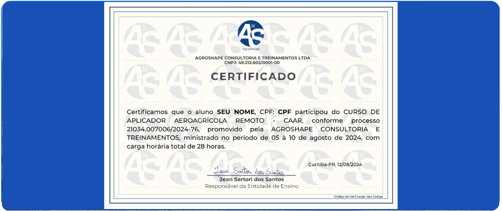 Agroshape - Treinamentos e Cursos